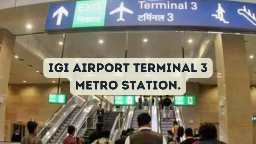 IGI Airport Terminal 3 Metro Station. - travelatweb.com
