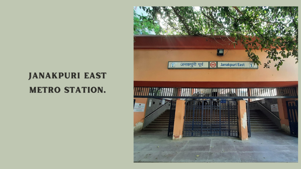 Janakpuri East Metro Station. - travelatweb.com
